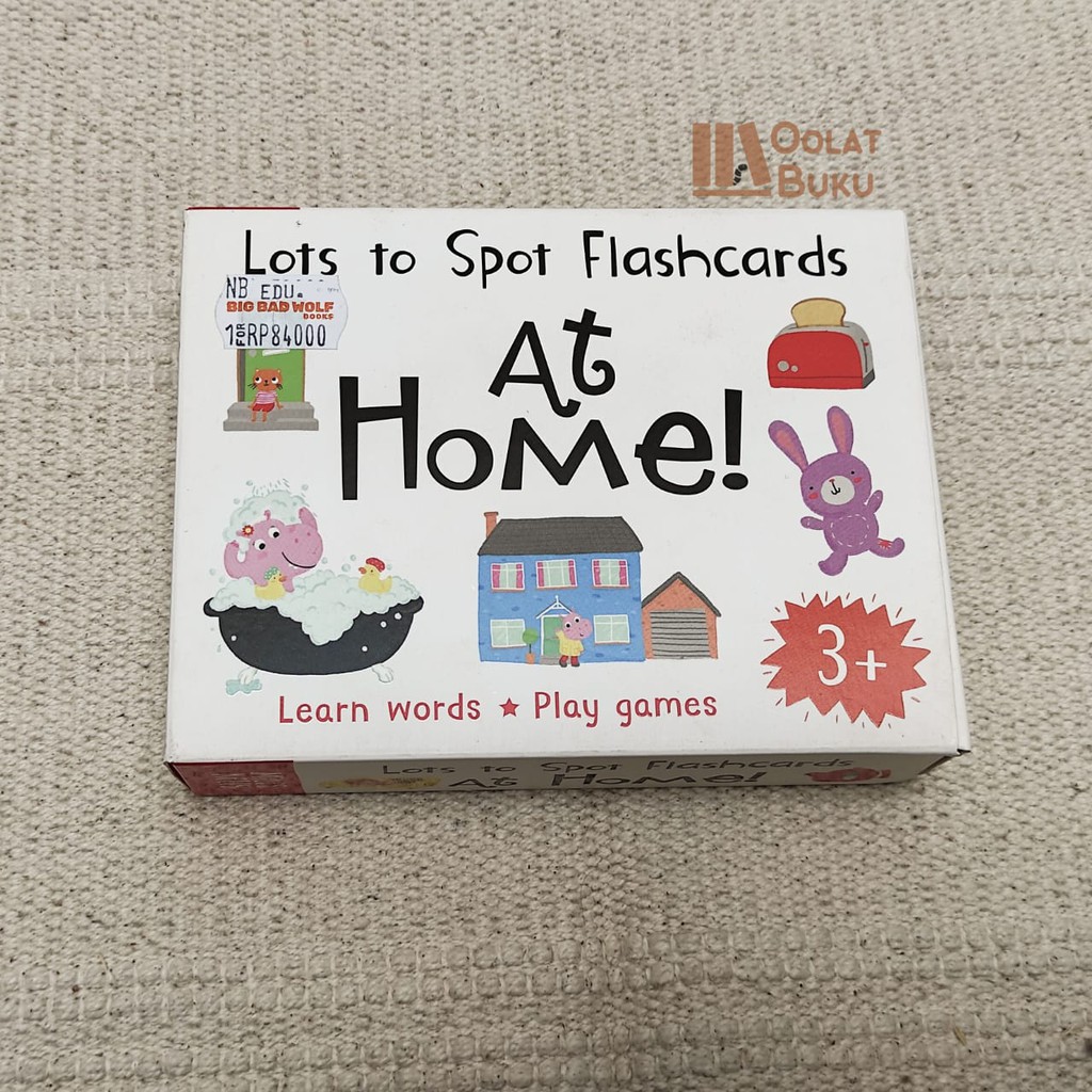 Lots To Spot Flash cards AT HOME (Miles Kelly) | Shopee Philippines