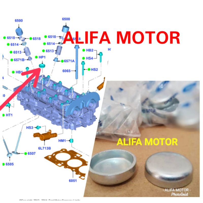 Ford Fiesta & Ford Ecosport Air Expansion Plug All Type W528008S900 ...