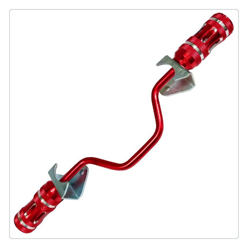 SpeedMOTO 42CM Slider foot rest step nut front for Motorcycle Universal ...