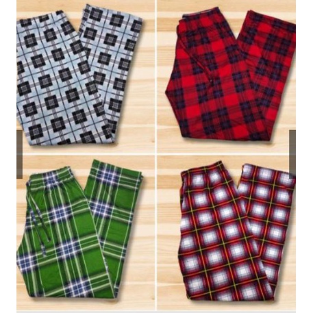 CHECKERED PAJAMA PLUS SIZE -ASSORTED PRINT OF CHECKERED | Shopee ...