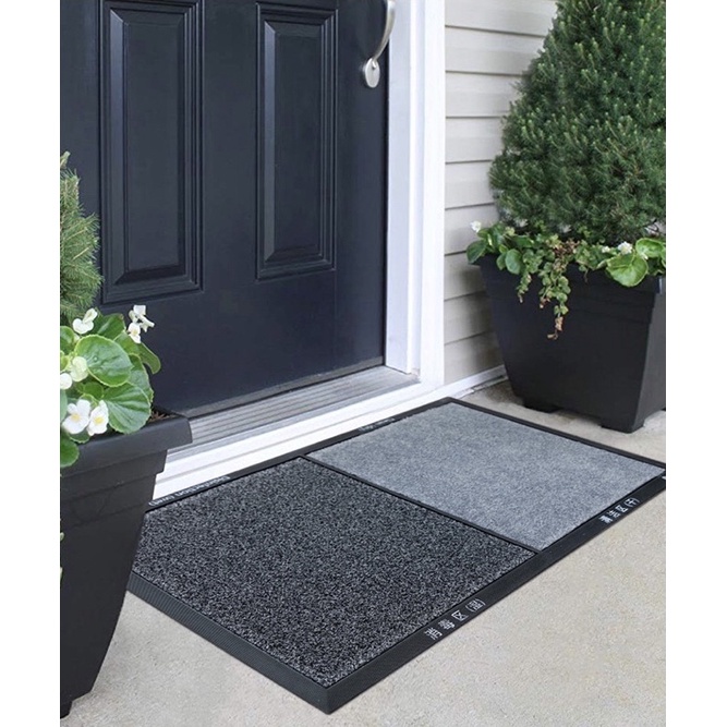 COD 2in1 door mat dry wet | Shopee Philippines