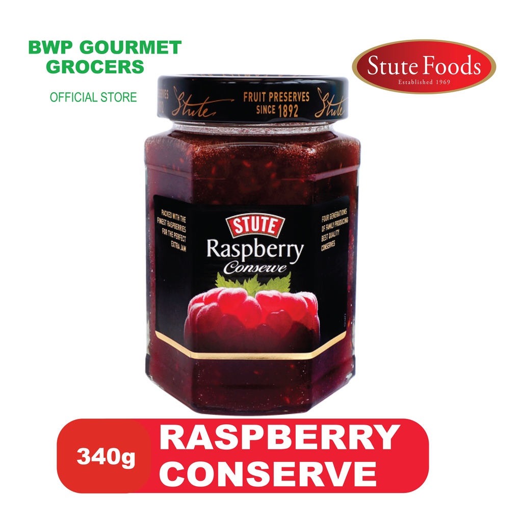 Stute Raspberry Extra Jam (340g) | Shopee Philippines