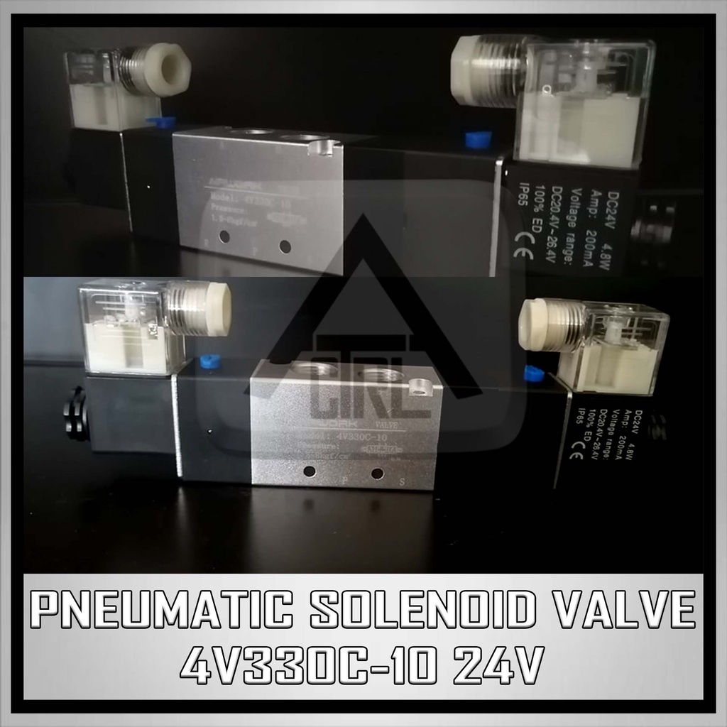 PNEUMATIC SOLENOID VALVE 5/3 4V330C-10 | Shopee Philippines