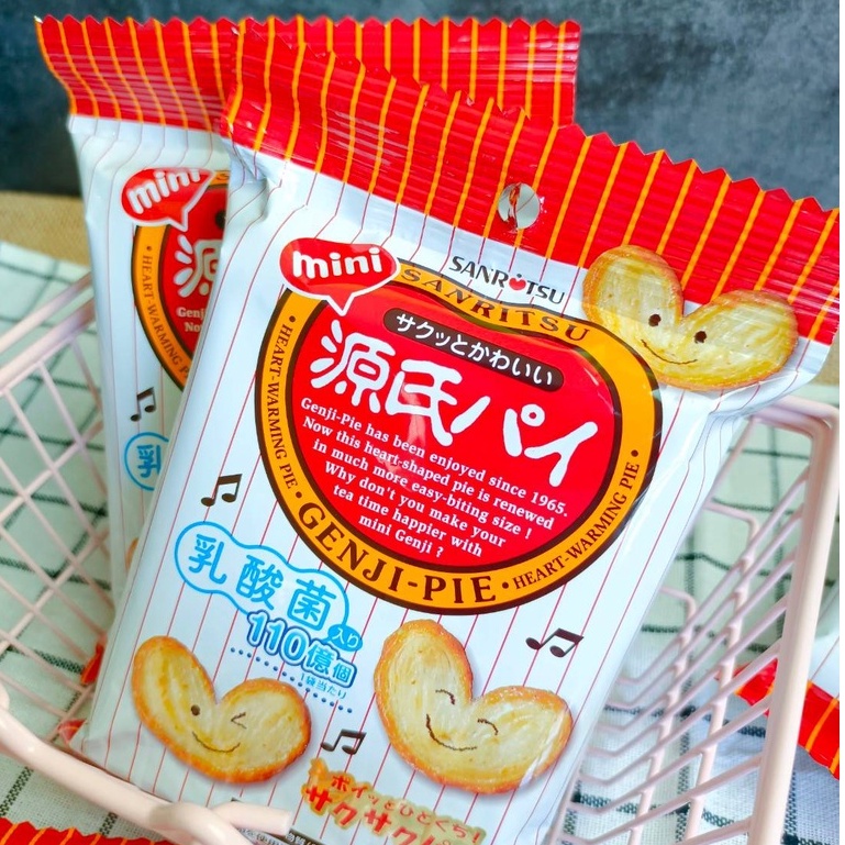 Crispy Pie, Heart Shape, Butter, Sugar Coated, Sanritsu Genji-Pie ...