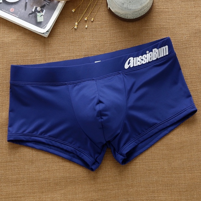 Aussie Bum Men Quality Milk-Silk Plain Boxer Briefs Man Low Waist ...
