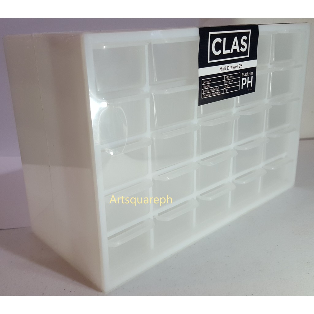 Clas 25 Mini Drawer Lifestyle Storage Organizer for small items and ...