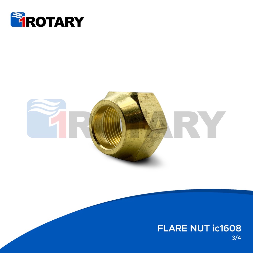 1Rotary Flare Nut 3/4 IC1608 Aircon Auto Aircon Refrigeration Parts ...