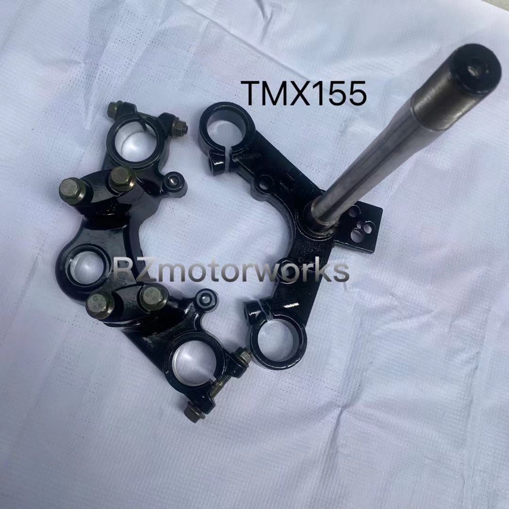 handle crown and T post one set for tmx 155 Motorycle use | Shopee ...