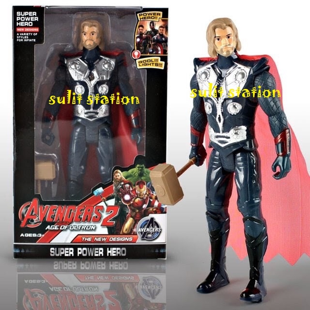 SUPER HERO AVENGERS THOR COLLECTIBLE ACTION TOY FIGURES FIGURE CAKE ...