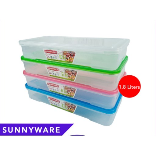 Sunnyware #728 EZI food keeper/Food plastic sealed /storage box ...