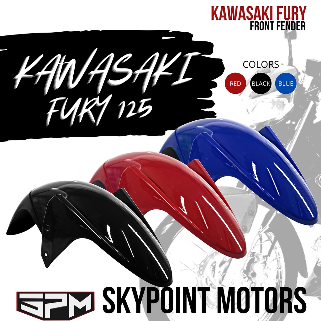 FRONT FENDER FOR KAWASAKI FURY 125 A19 MJ (9207-235) | Shopee Philippines