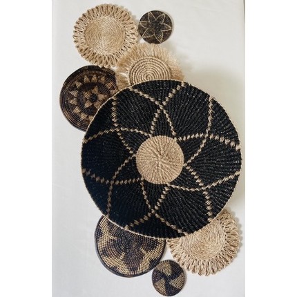 ABACA WALL DECOR CENTER WITH HOOK 16in | Shopee Philippines