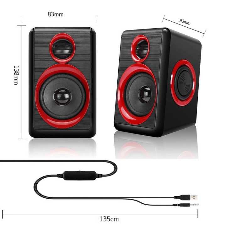 FT-165 2.0 USB Multimedia Laptop PC Speaker | Shopee Philippines