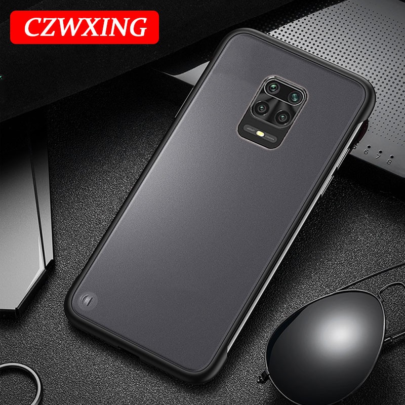 Redmi Note 9S Case PC Hard Back Cover Shockproof Xiaomi Redmi Note 9S ...