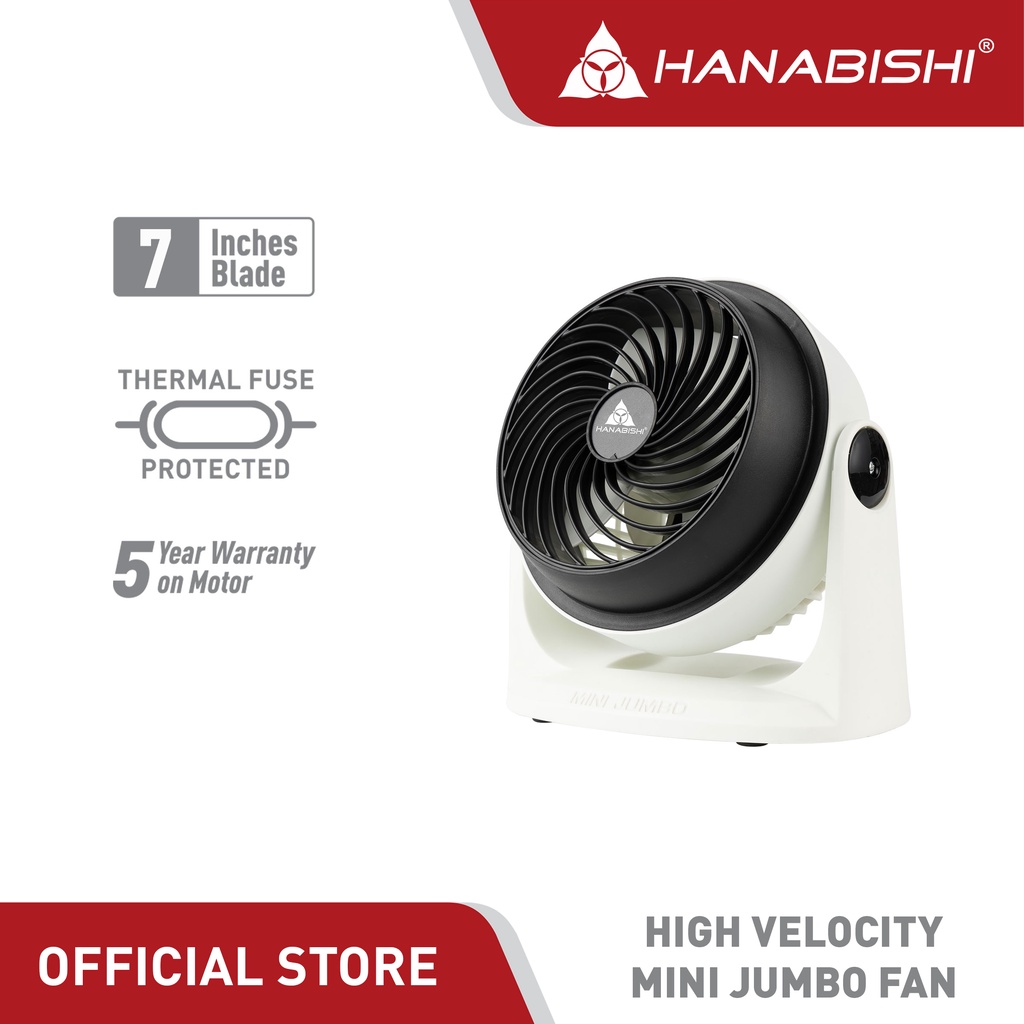 Hanabishi High Velocity Mini Jumbo Fan HMJF7 | Shopee Philippines
