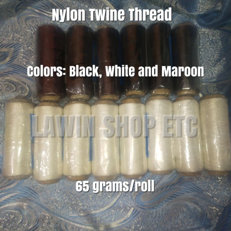 Polyester Pure Nylon Fishing Twine Thread 65g/pc. KURALON PAMU pantahi ...