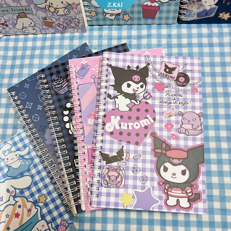 Sanrio hello kitty notepad melody twin book cute notebook cartoon coil ...