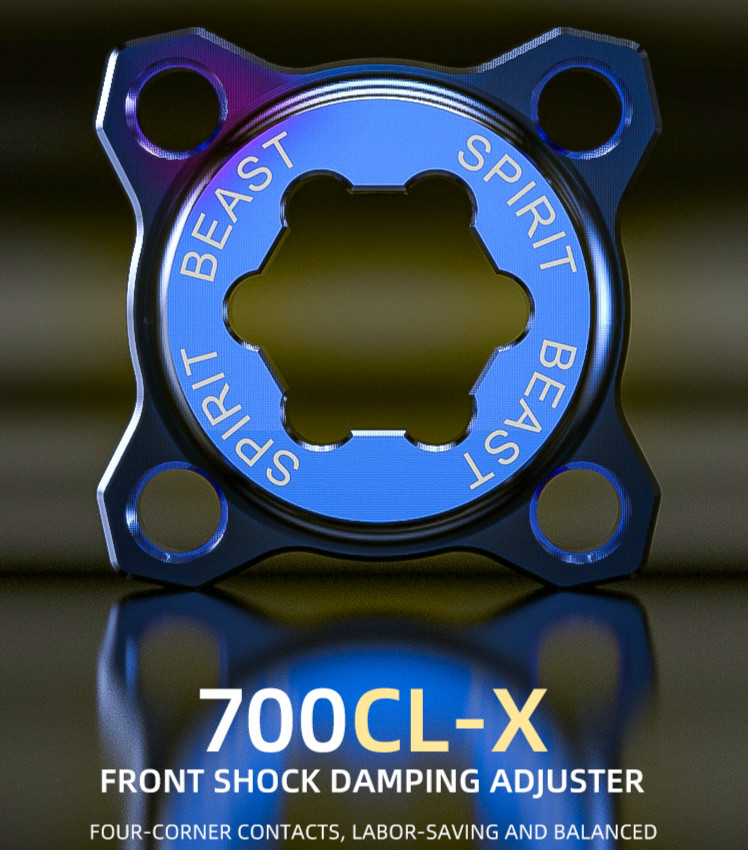 Spirit Beast Retro motorcycle Front Shock Absorber soft and hard ...