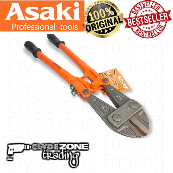 Asaki Japan Heavy Duty Bolt Cutter | Shopee Philippines