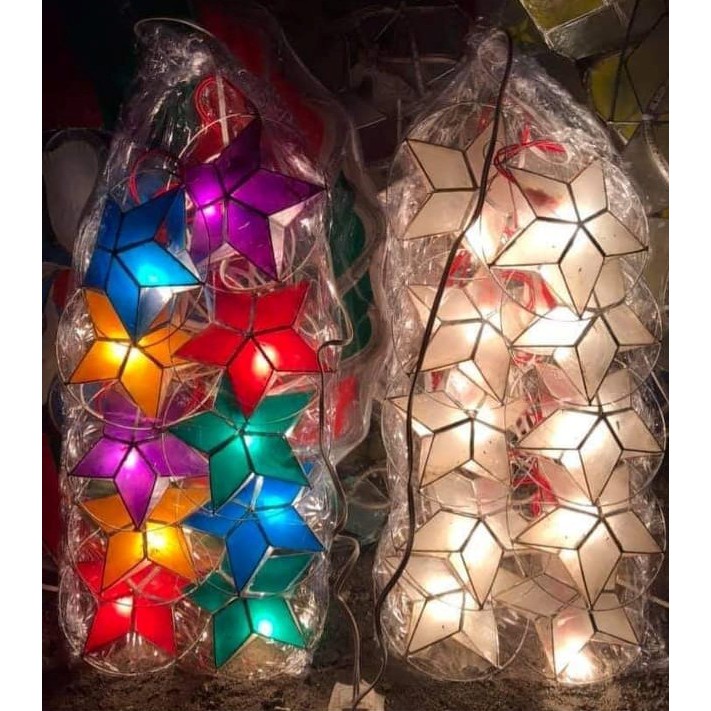Mini Star set made of Capis with 10pcs star, size 4 | Shopee Philippines