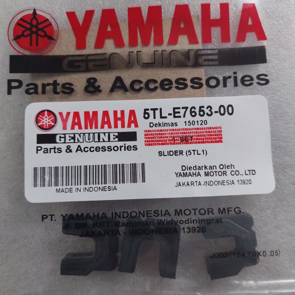 [KR] Yamaha MIO Sporty / Soul / Smile SLIDER PIECE 5TL-E7653-00 Genuine ...