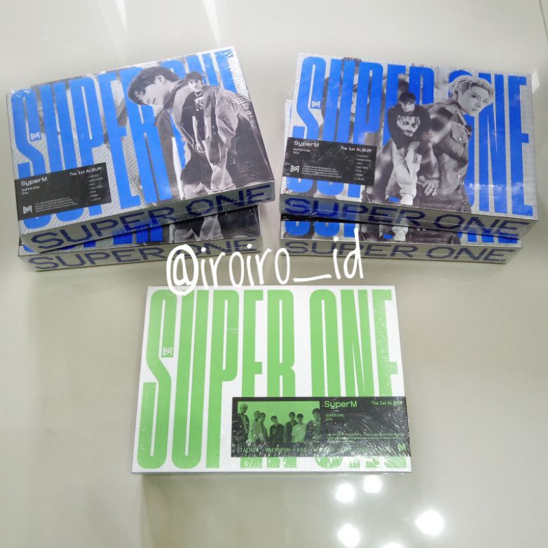 Superm - SuperM - Super One Asia Ver. +poster (sealed) | Shopee Philippines