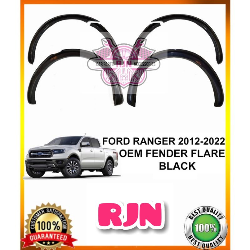 Ford Ranger fender flare(black)2012 213 214 2015 2016 2017 2018 2019 ...