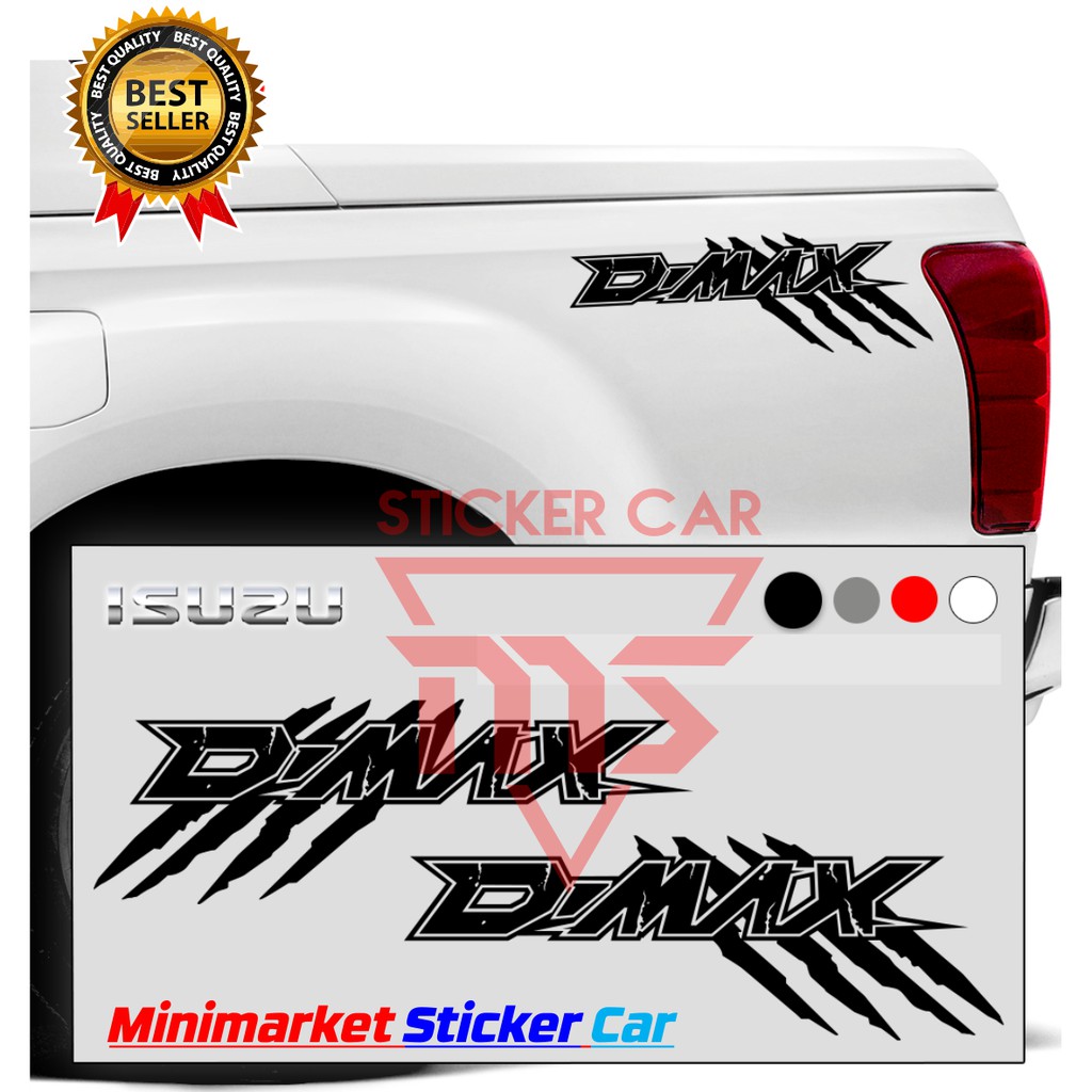 Sticker STICKER DMAX Side Tub CUTTING STICKER ISUZU D MAX | Shopee ...