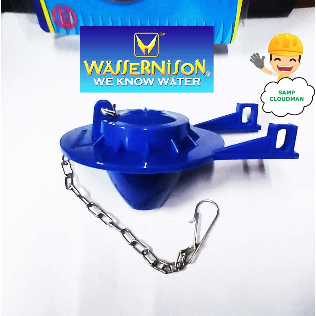 Wassernison Universal Rubber Flapper Replacement Toilet Flush Water ...