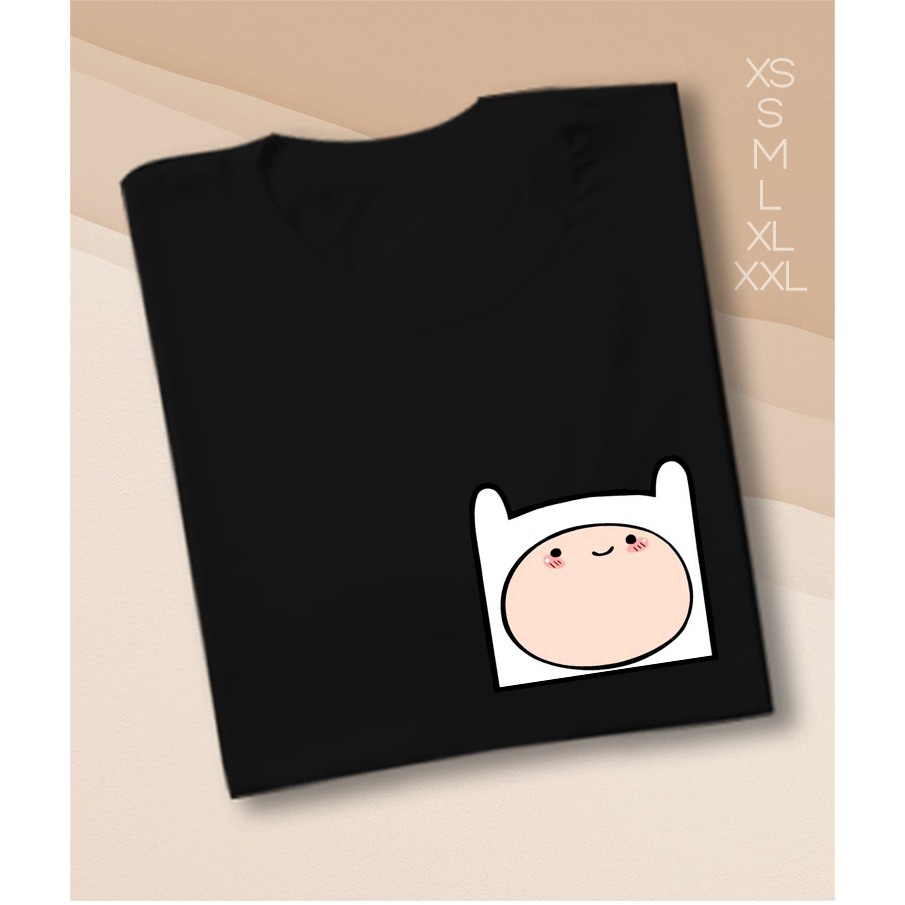 FINN AND JAKE - FINN HEAD CARTOON COLLECTION SHIRT (GN84) | Shopee ...