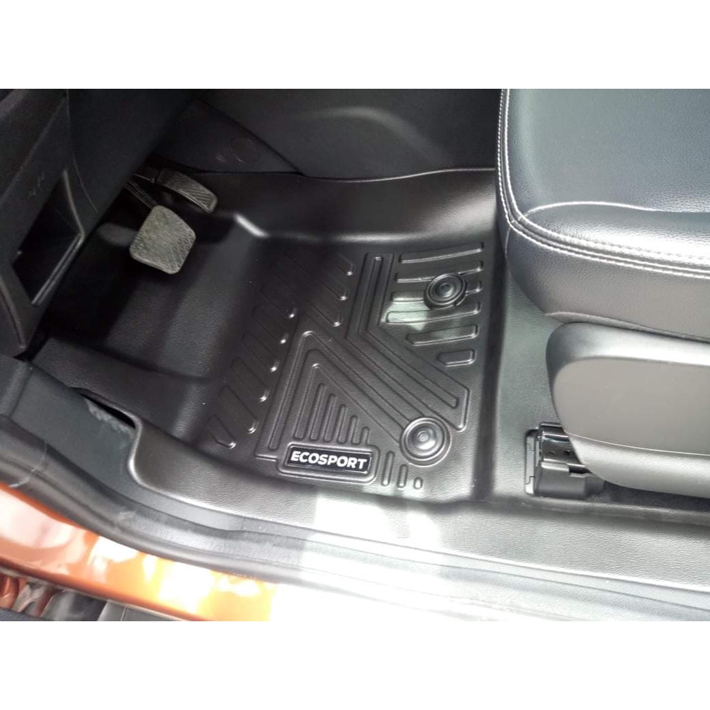 Ford Eco Sport 2014-2024 5D Extended Deep Dish Matting Car mat floor ...