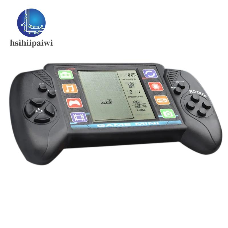 Handheld 3.5in LCD Brick Game Player with Built-in 23+26 Games(Black ...