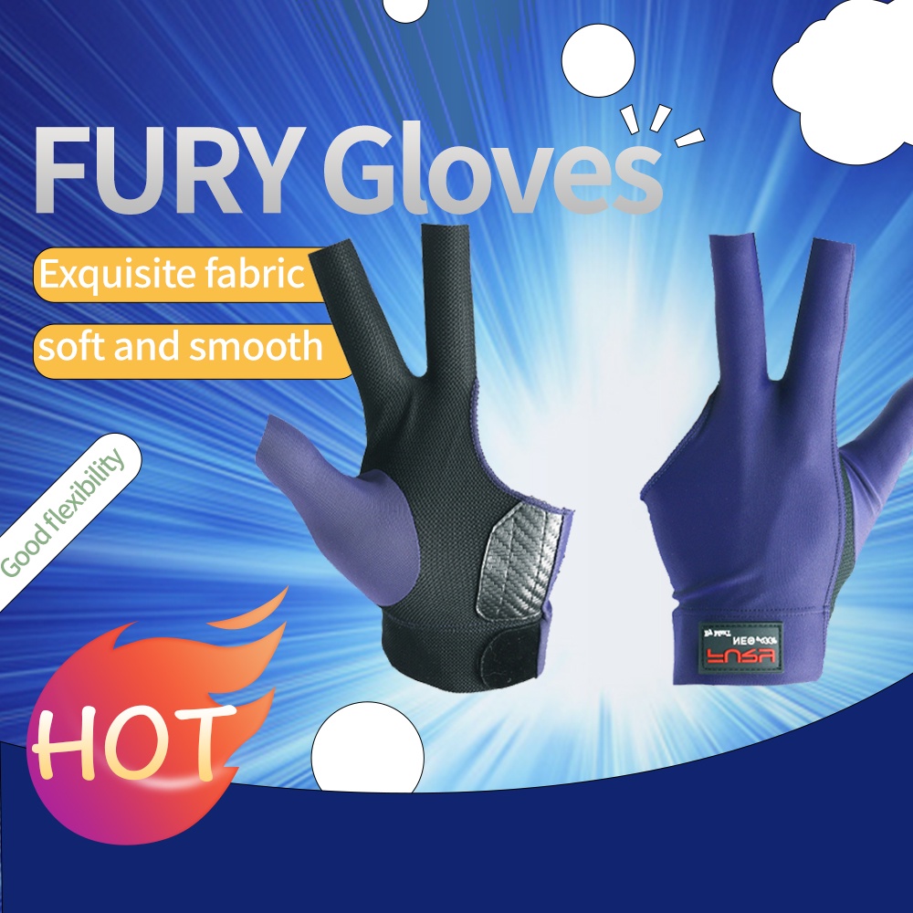 Fury high quality specialized bida gloves three finger open gloves | Shopee Philippines