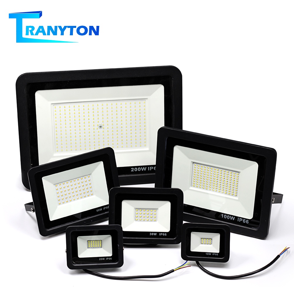 LED FloodLight 220V 10W 20W 30W 50W 100W Flood Light IP66 Waterproof Spotlight Wall Outdoor ...