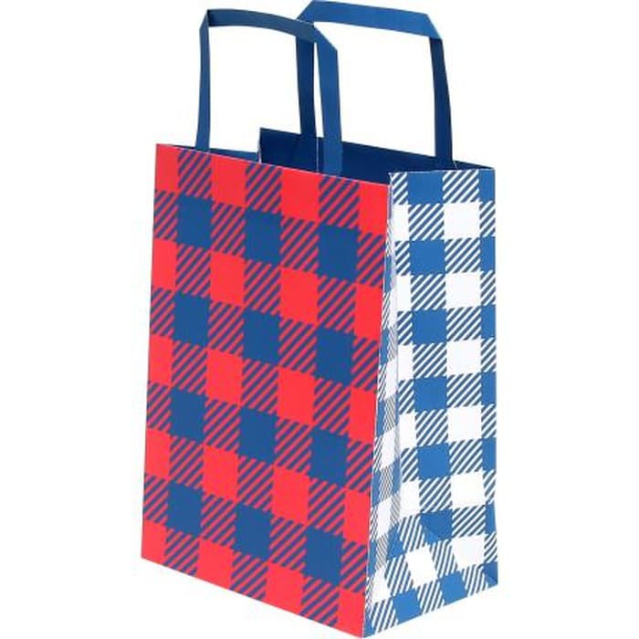 MERAH Diy Papercraft Blue Red Paper Bag | Shopee Philippines