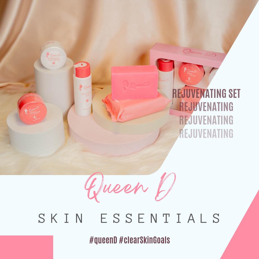 Queen D Skin Essentials | Rejuvenating Set | Original with Freebie *COD ...