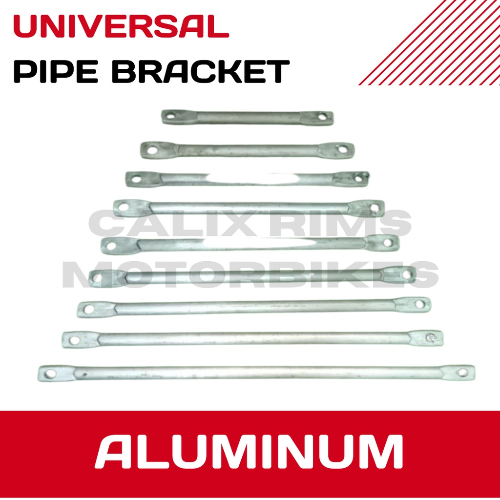 Universal pipe bracket aluminum(at different sizes) | Shopee Philippines