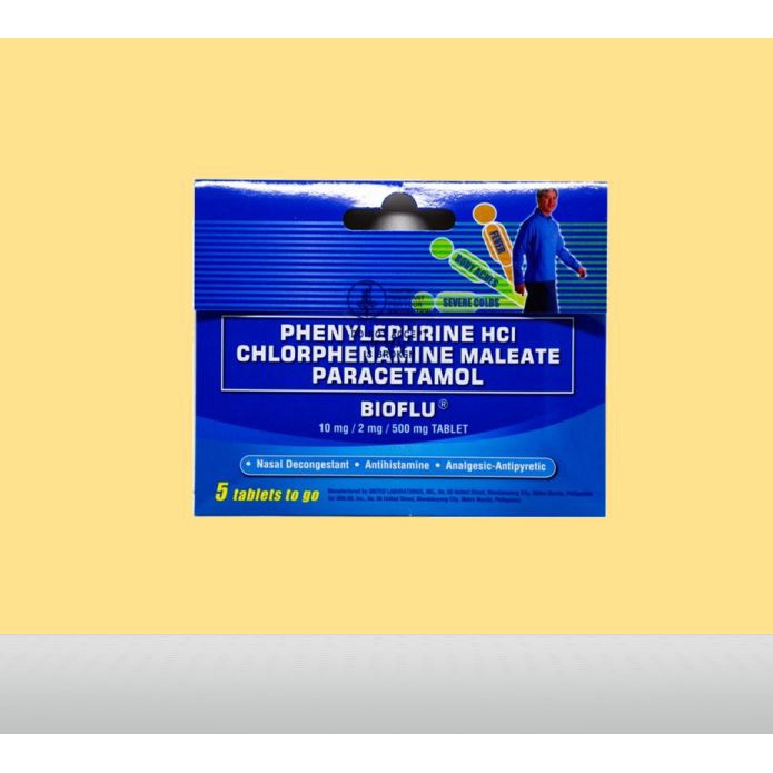 BIOFLU Tablet 5s (Phenylephrine HCI + Chlorphenamine Maleate ...