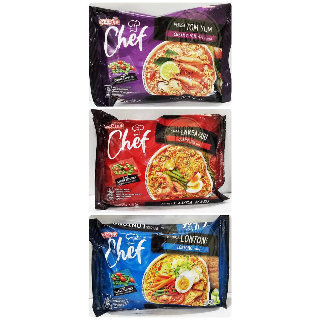 [HALAL] MAMEE CHEF INSTANT NOODLE INSTANTmie/ TOM YUM/MI LAKSA SAUCE ...