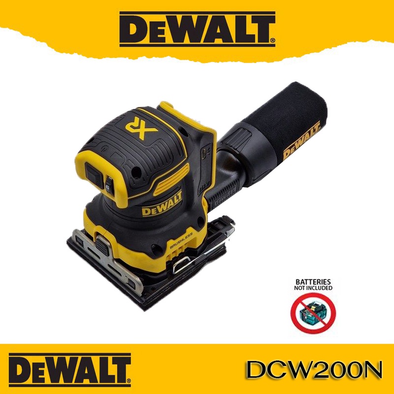 DEWALT DCW200N-X Square Sander-Model DCW200N Brushless Motor (Empty ...