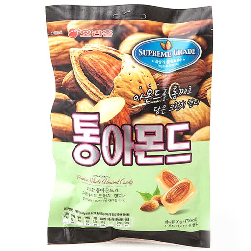 Orion) Tong Almond Candy 90g | Shopee Philippines