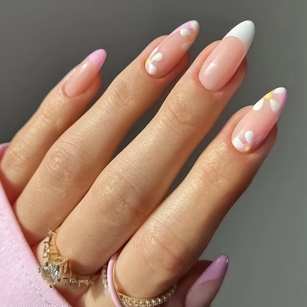 1029 24pcs fake nails short fake nails fake nail fake nails with design ...