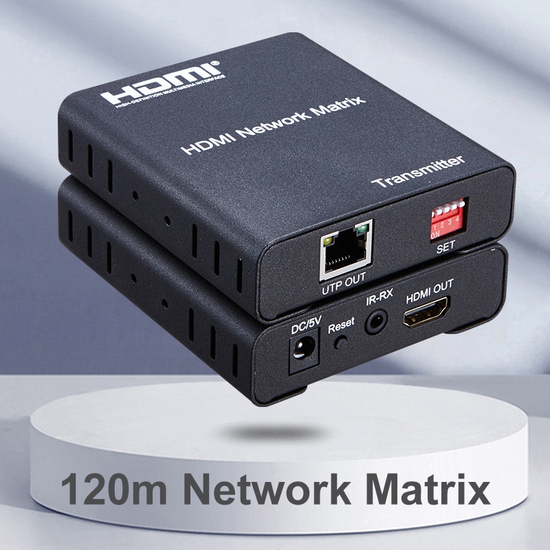 120m HDMI Network Matrix Transmitter and Receiver Support One To Many ...