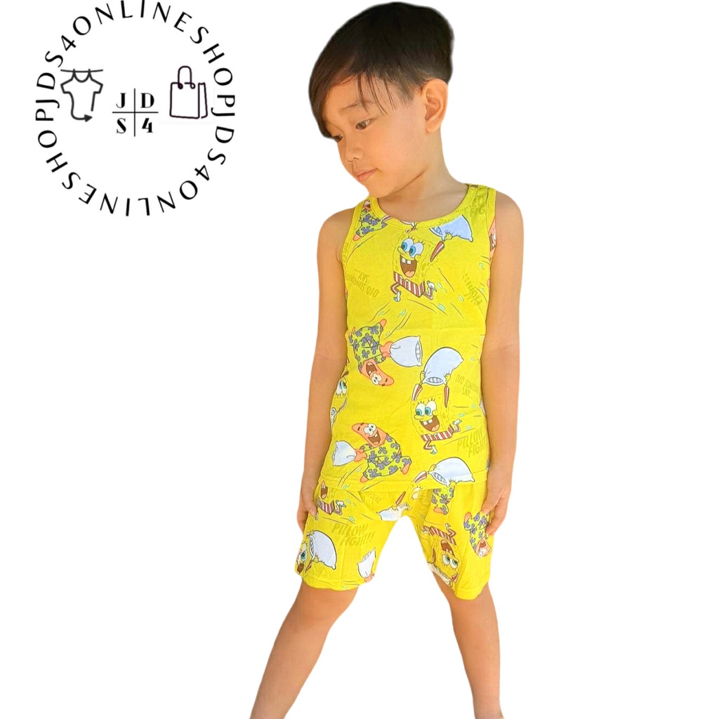 TERNO P&B KIDS SANDO&SHORT(LARGE & XL) | Shopee Philippines