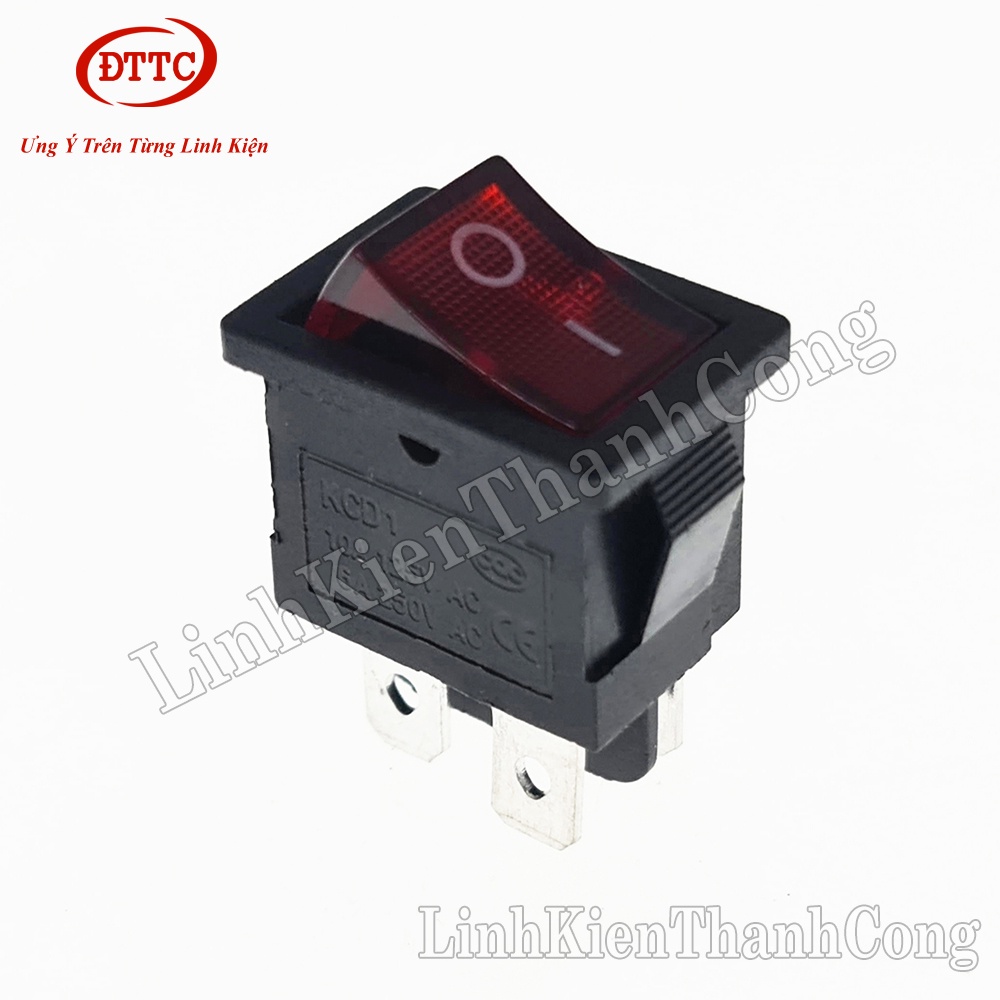 Kcd1-104n 4-Pin Switch with Red and Blue Light | Shopee Philippines