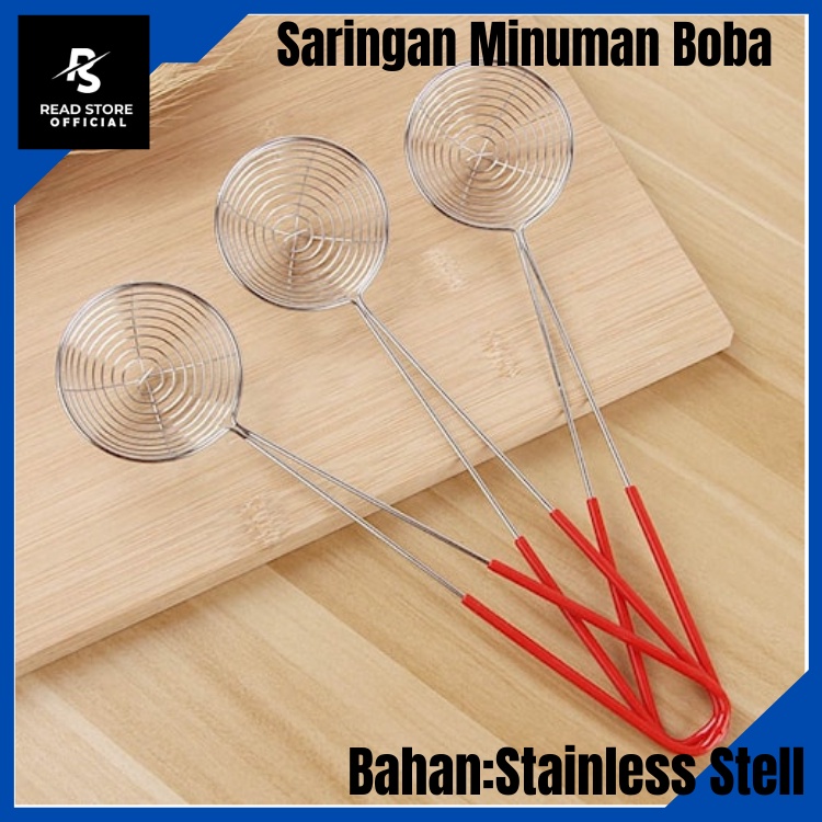 Boba Spoon Filter Topping Cincau Drink Nata De Coco Shabu Shabu ...