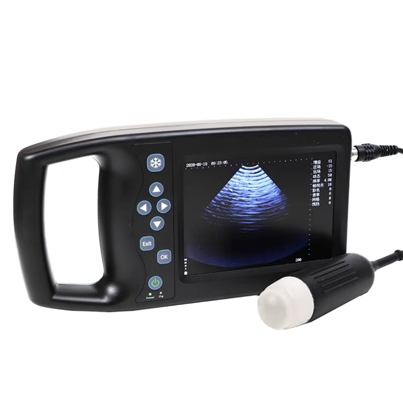 5.6 Inch LCD Screen Portable Veterinary Ultrasound Scanner For Cattle ...