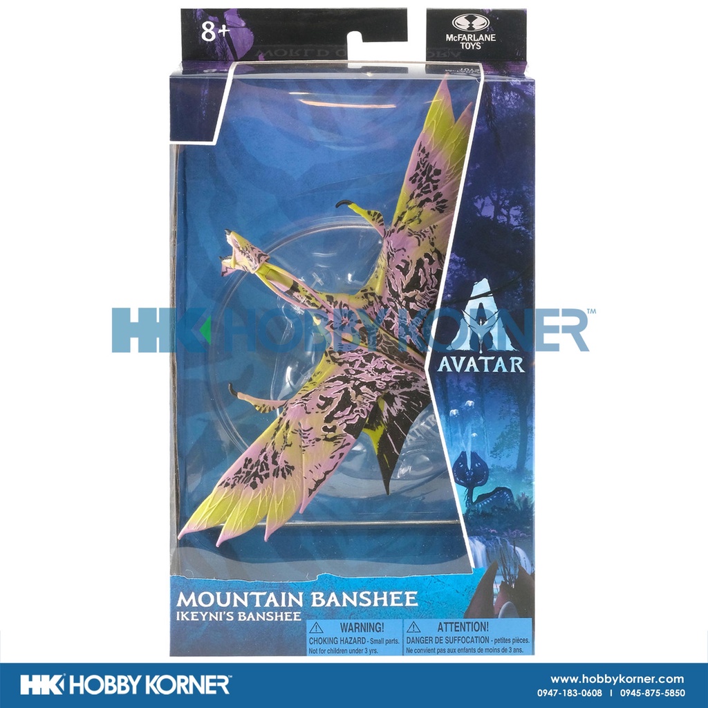 (IN STOCK) MCFARLANE TOYS Avatar 1 World of Pandora Mountain Banshee ...