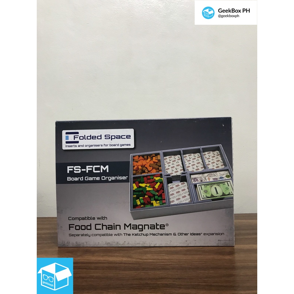 Box Insert: Food Chain Magnate Folded Space | Shopee Philippines