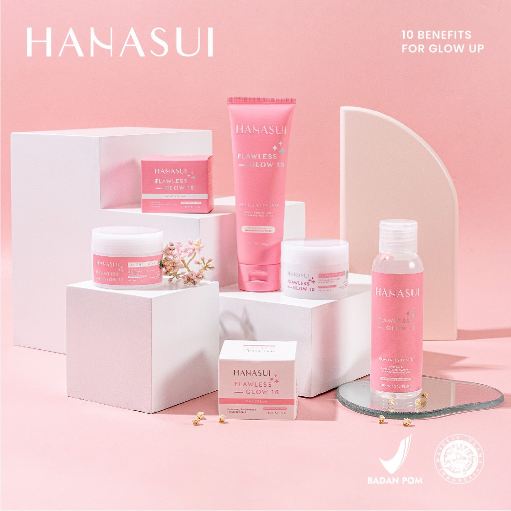 Hanasui Flawless Glow 10 (Unit) | Shopee Philippines
